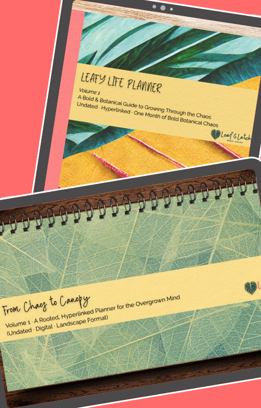 Plant-Powered Digital Planners – Leaf & Latch LLC